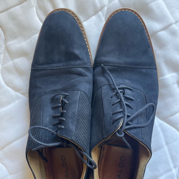 Aldo | Shoes | Aldo Suede Shoe Semiused | Poshmark